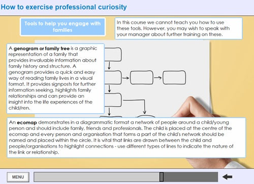 Professional curiosity SCORM File