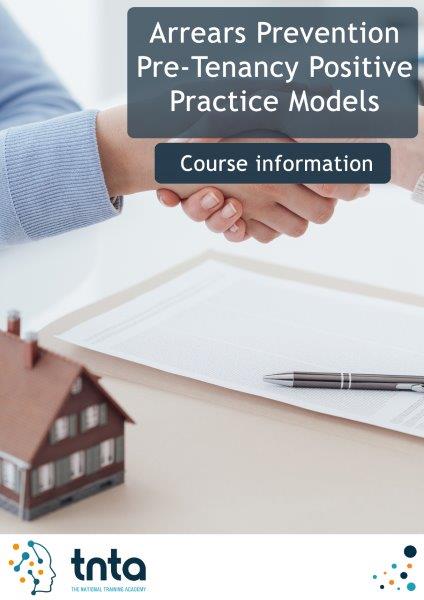 Arrears Prevention: Pre-Tenancy Positive Practice Models Online Traini